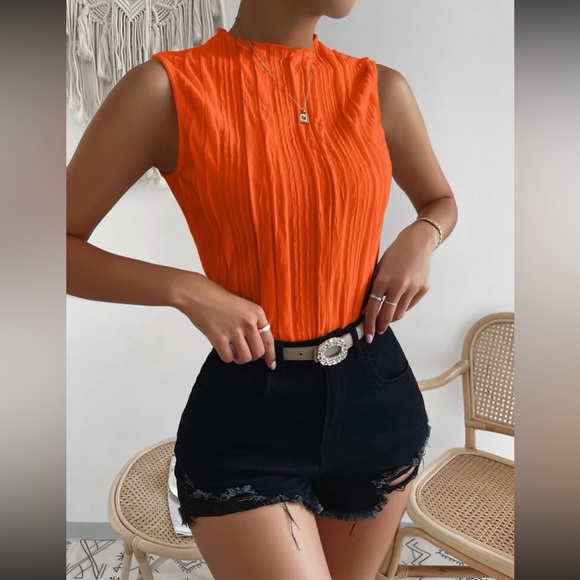 Tops | Boho Textured Tank Top | Poshmark